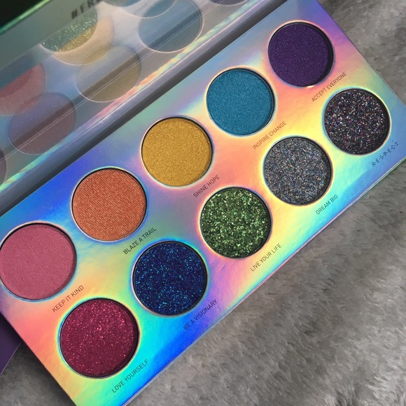 Morphe | Makeup | Morphe G Artistry Glisten Up Eyeshadow Palette Pride ...